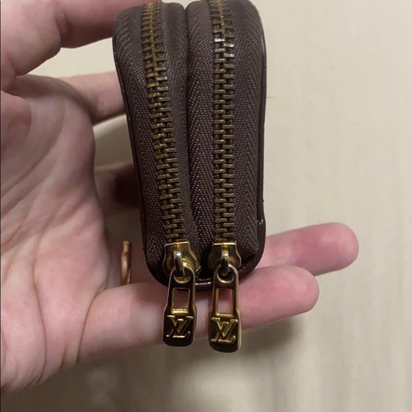 Louis Vuitton | Bags | Vintage Louis Vuitton Double Zipper Key Wallet ...